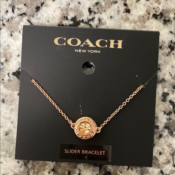 Coach | Jewelry | Nwt Coach Slider Bracelet | Poshmark